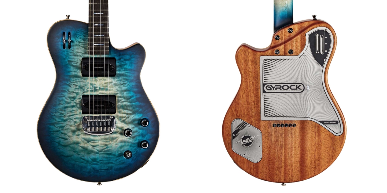 DARK BLUE OCEAN BURST 021 WILD CUSTOM GUITARS | gyrock — gyrock